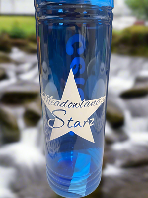 Personalized Water Bottle With Push-Pull Lid – Meadowlands Starz Pro Shop